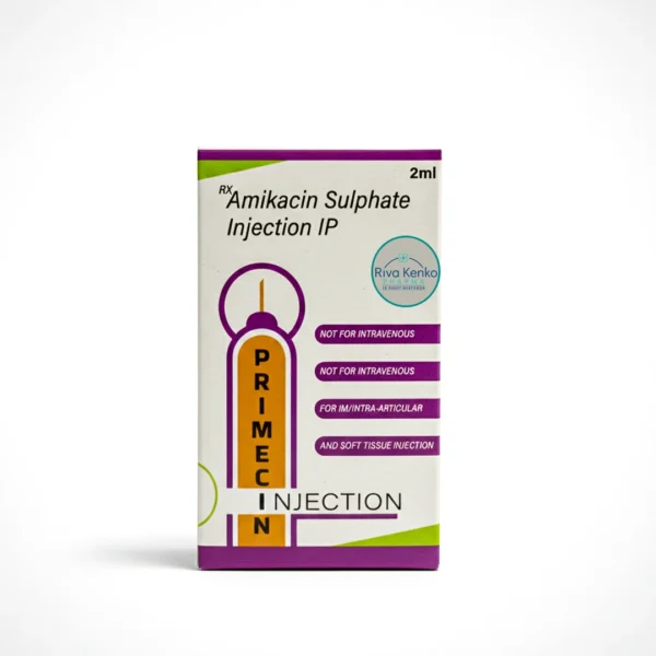 PRIMECIN Injection | Amikacin 500 mg for Resistant & Serious Infections
